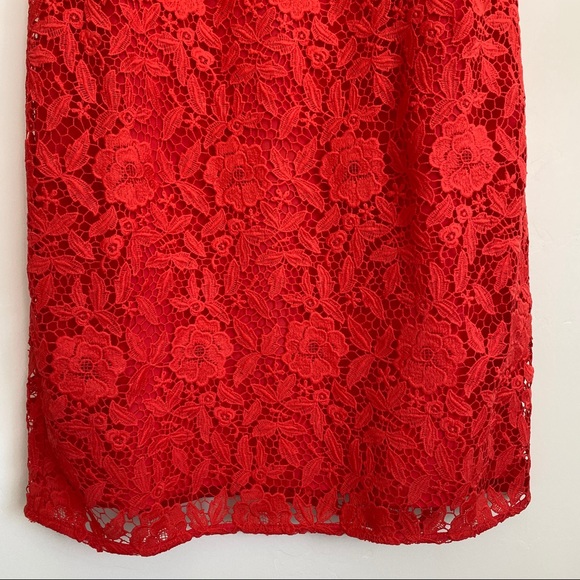 J Crew Dresses J Crew Collection Nwot Poppy Leavers Red Coral